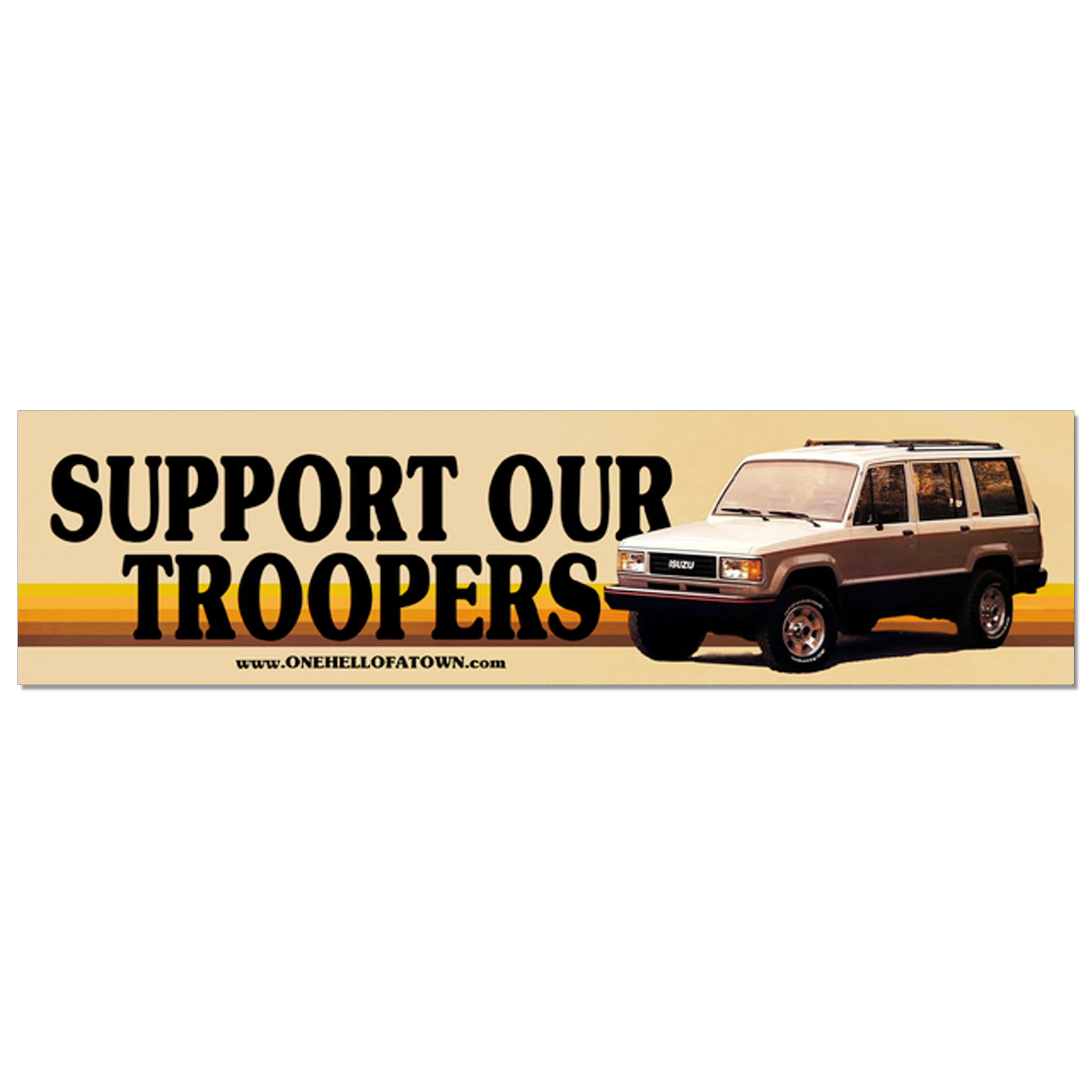 Support Our Troopers Bumper Sticker – OHOAT!